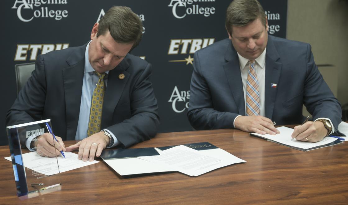 ETBU partners with Angelina College | East Texas Baptist University