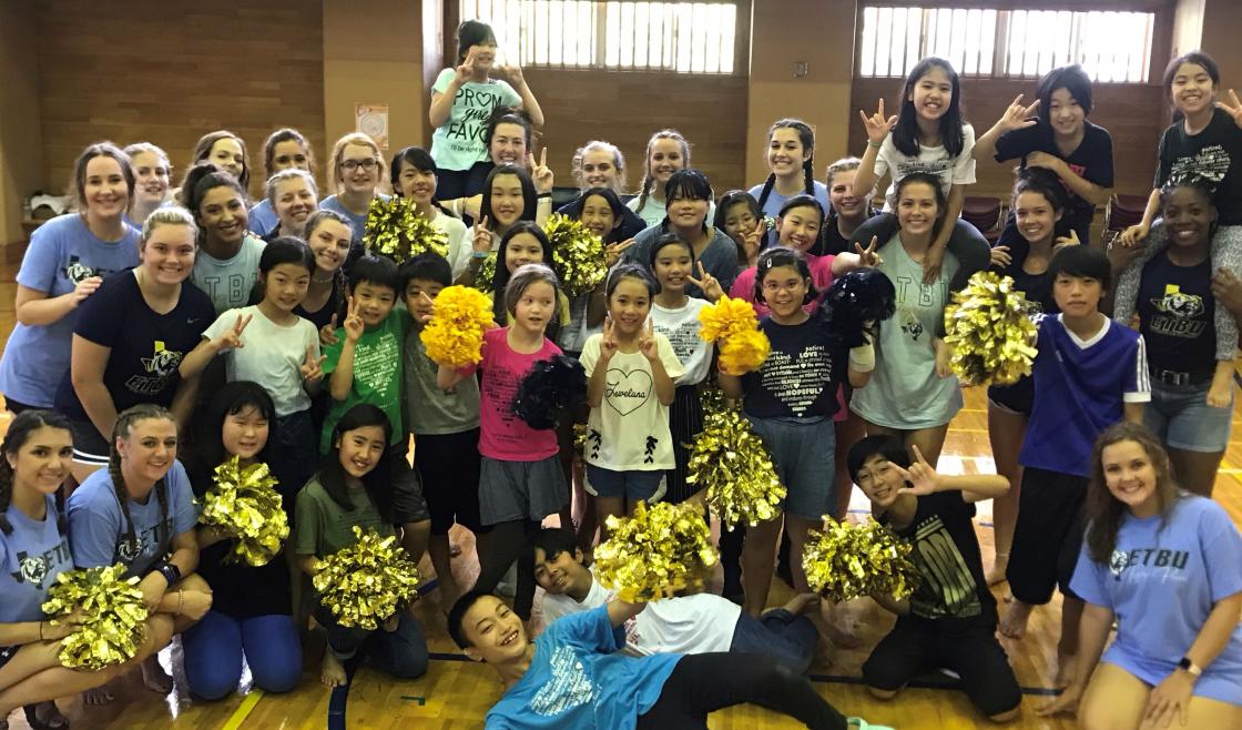 ETBU Tiger Spirit Teams Serve in Japan | East Texas Baptist University